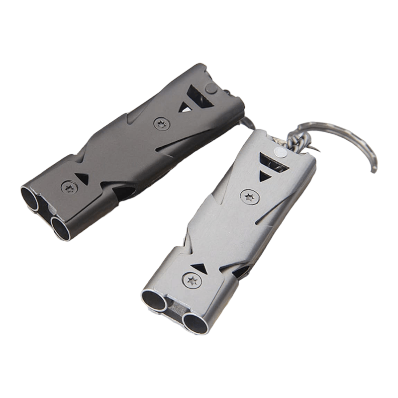 Silbato Supervivencia Acero Inoxidable EDC23 – Darico