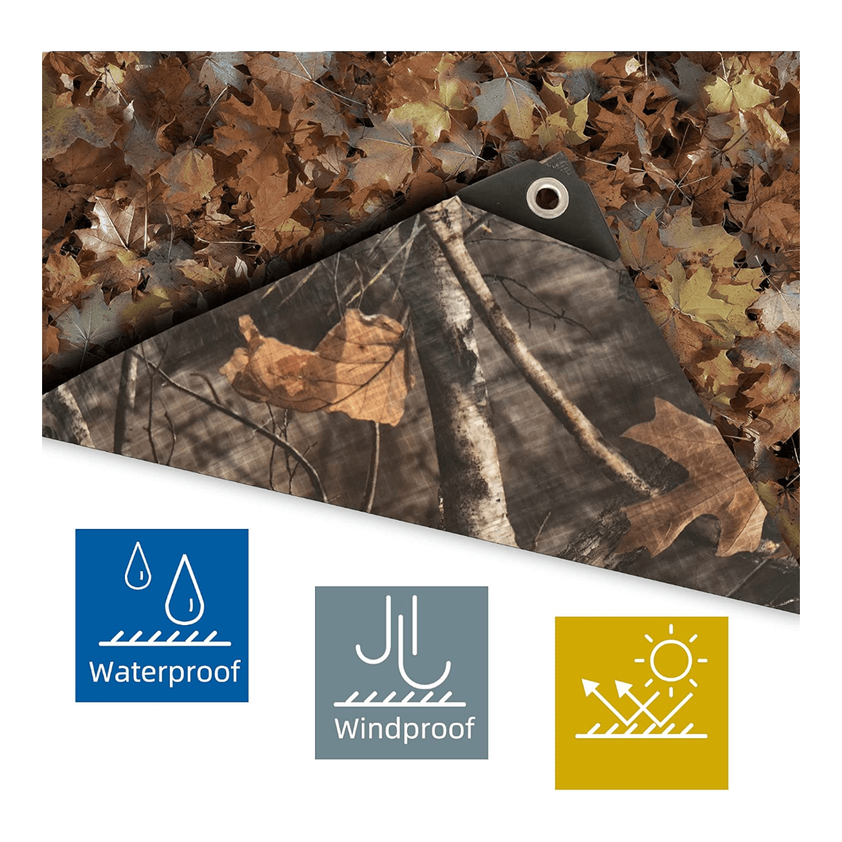 Manta lona táctica color hoja 2.4x3m ML2 – Darico